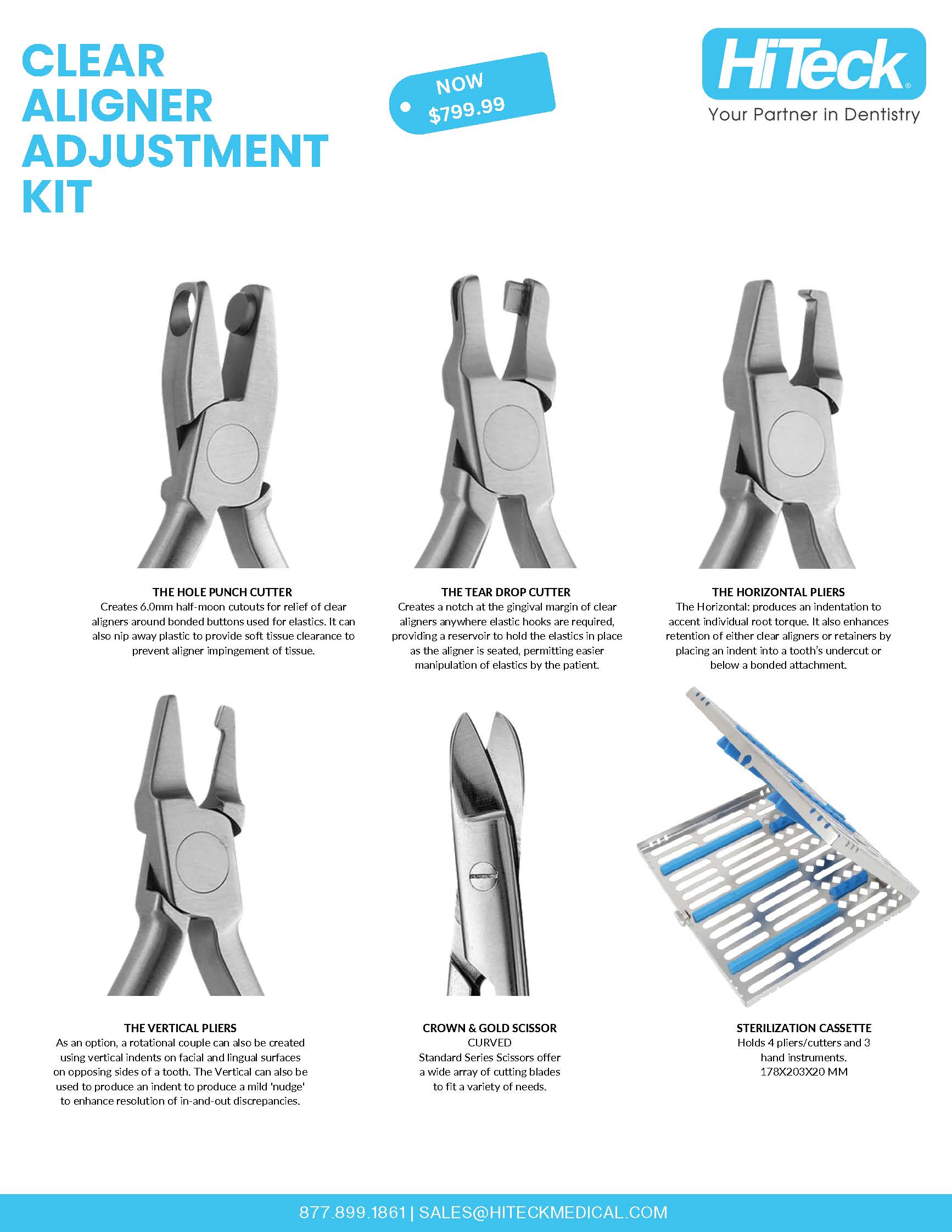 Clear Aligner Adjustment Kit