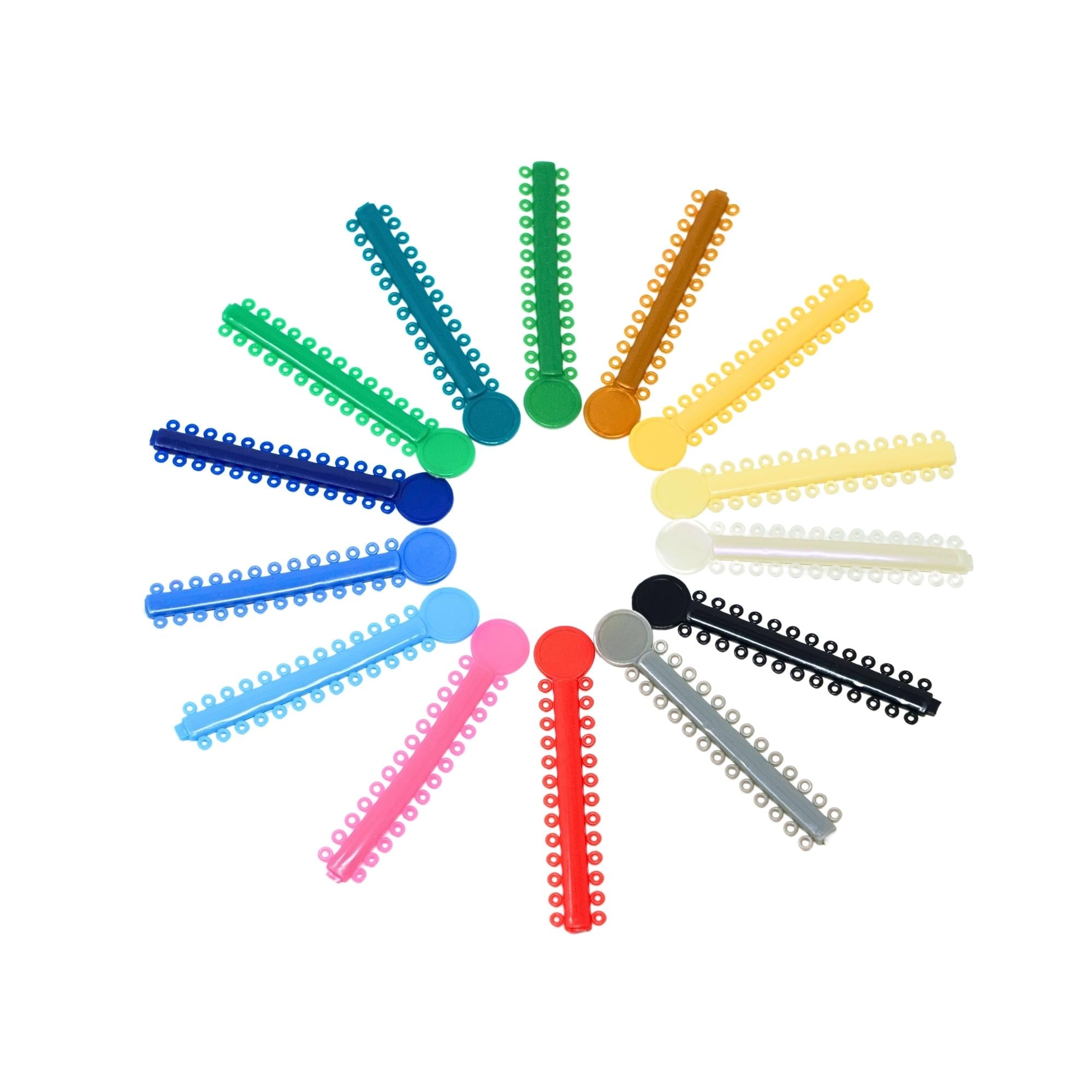 Orthodontic Ligature Ties - 3 Styles
